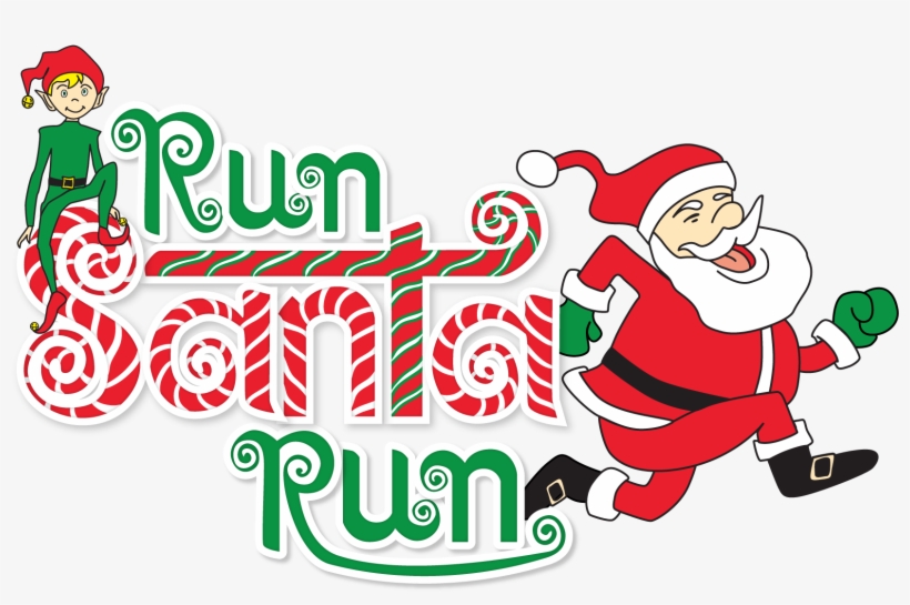 Free Santa Running Clipart Png