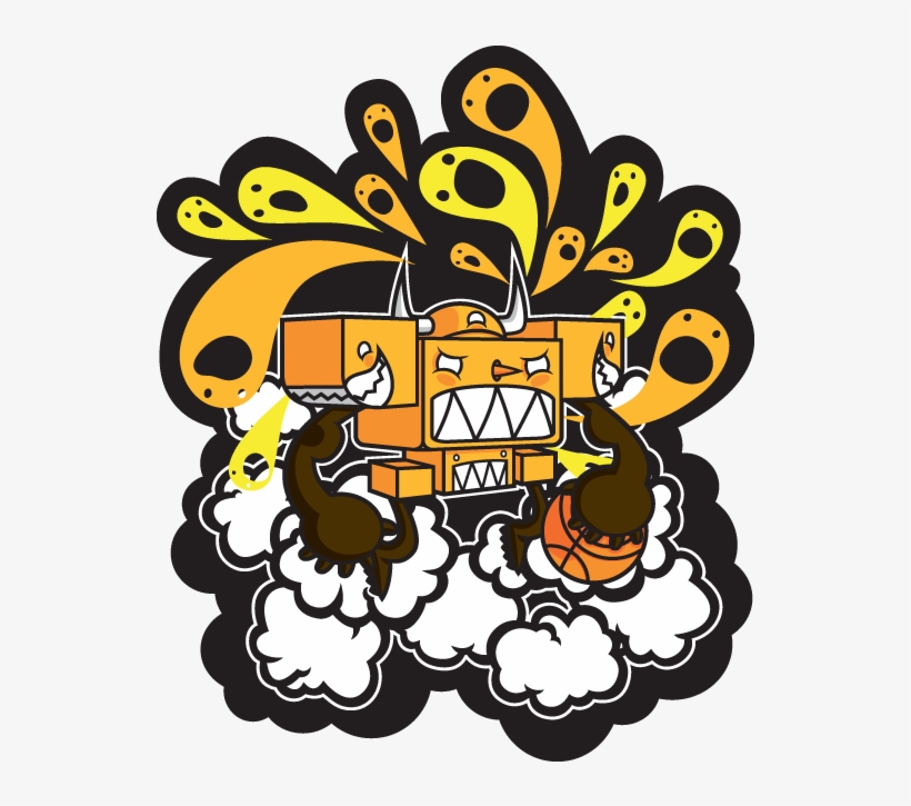 Foot Locker Store Banners To Promote Some New Nike - Robot Characters ...