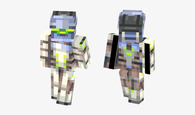 Overwatch- Genji - Minecraft Transparent PNG - 584x497 - Free Download ...
