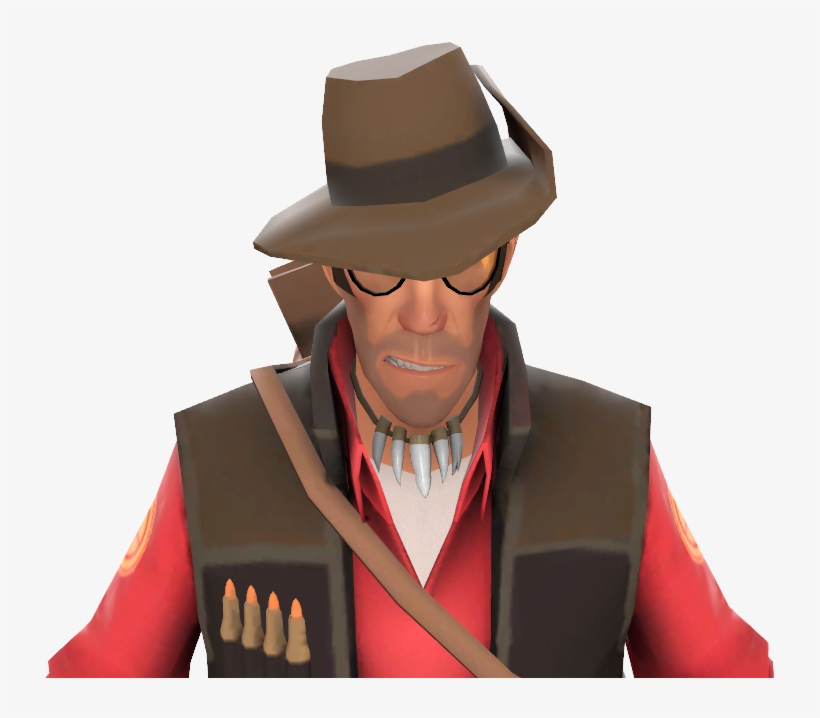 Crocodile Smile - Sniper Tf2 Teeth Transparent PNG - 780x639 - Free ...
