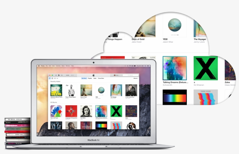Itunes Match Mac Cds Cloud - Itunes Match Transparent PNG - 1700x1012 ...