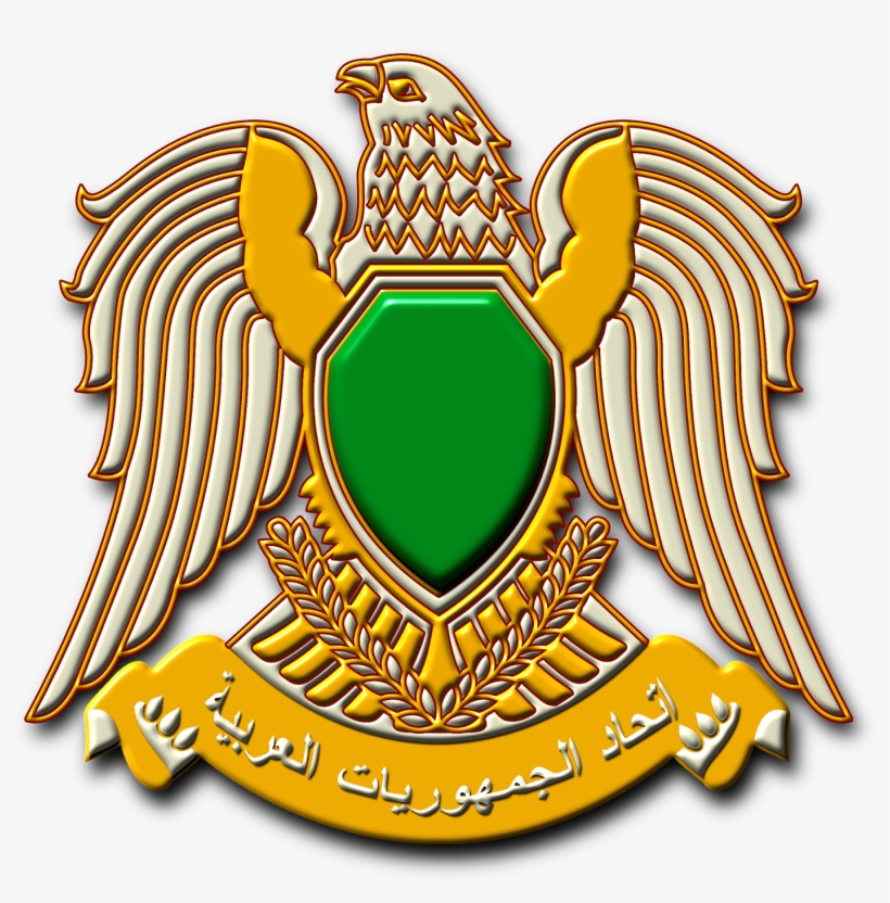 Download Coat Of Arms Of The Libyan Republic - Coat Of Arms Of Libya ...