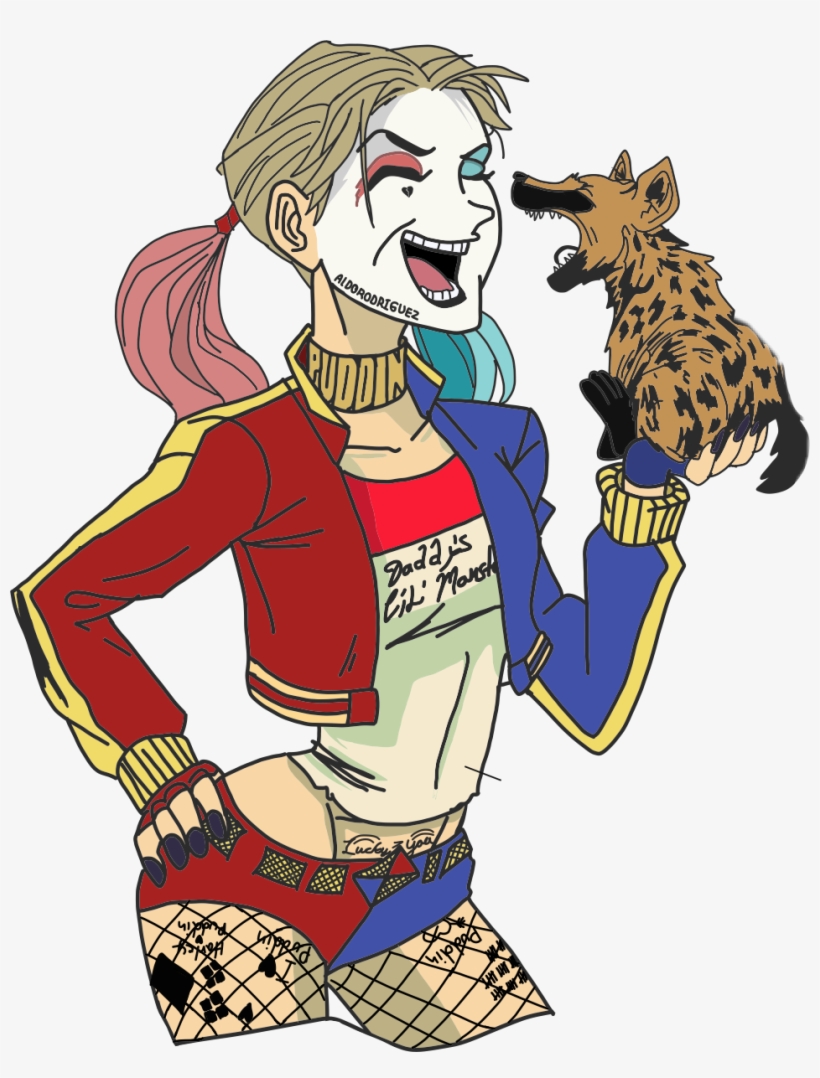 Harleyquinn Sticker - Harley Quinn Hyenas Transparent PNG - 954x1208 ...