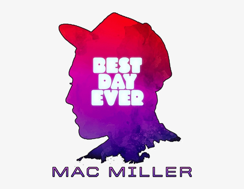 Mac Miller Best Day Ever Cover Transparent PNG - 500x667 - Free ...