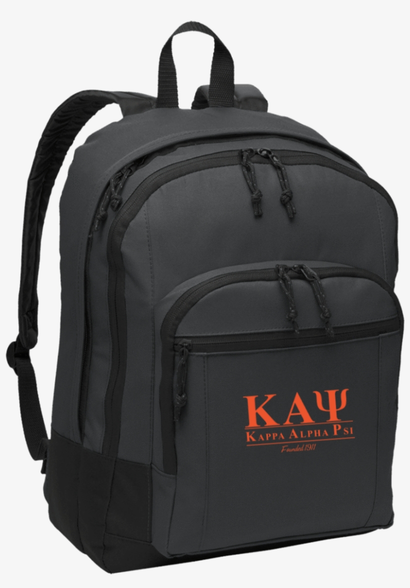 Kappa Alpha Psi Basic Backpack - Custom Port Authority Dark Charcoal ...