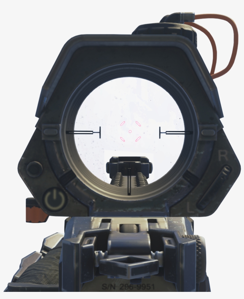 Hbra3 Acog Scope Ads Aw - Call Of Duty Acog Sight Transparent PNG ...