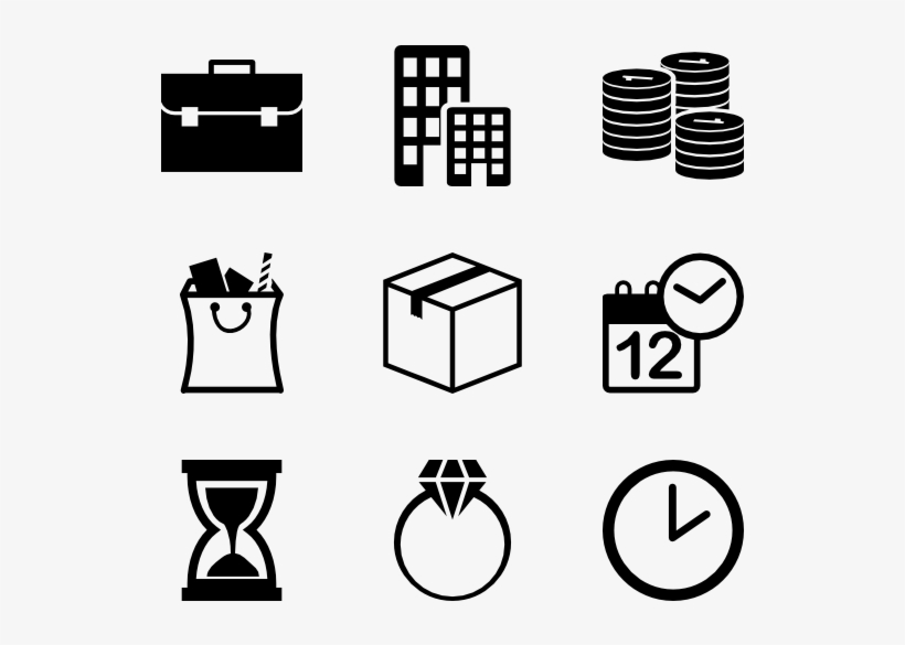 Finances And Trade - Trade Black And White Transparent PNG - 600x564 ...