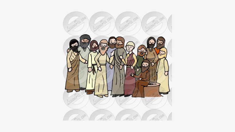 Jesus Disciples Clipart
