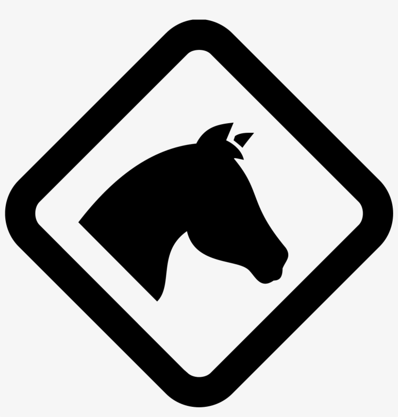 Horses Sign Icon - Pferde Icon Transparent PNG - 1600x1600 - Free ...