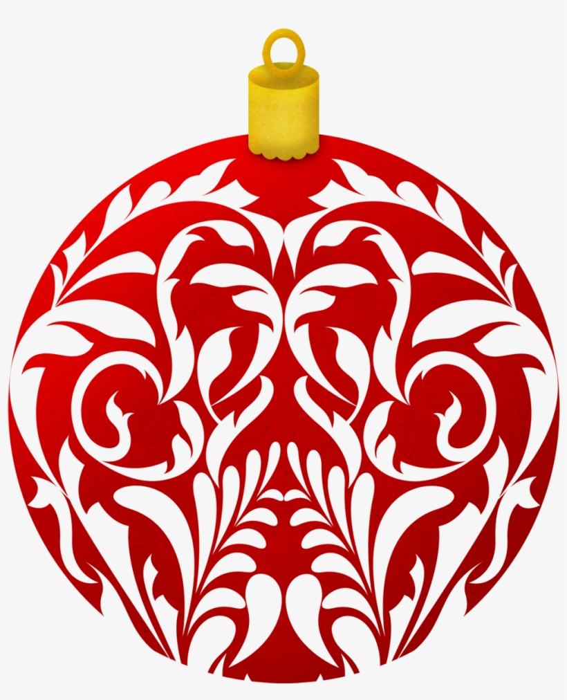 Christmas Ornament Clip Art - Circle Transparent PNG - 996x1200 - Free ...