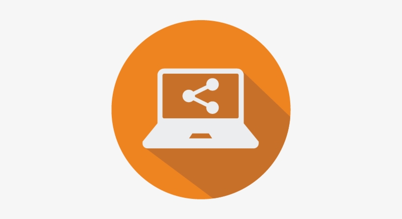 Marketing Automation - Orange Digital Marketing Icon Transparent PNG ...