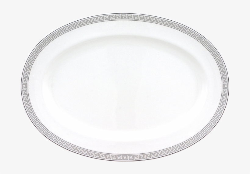 Greek Key Oval Platter 14-1/4" - Plate Transparent PNG - 720x720 - Free ...