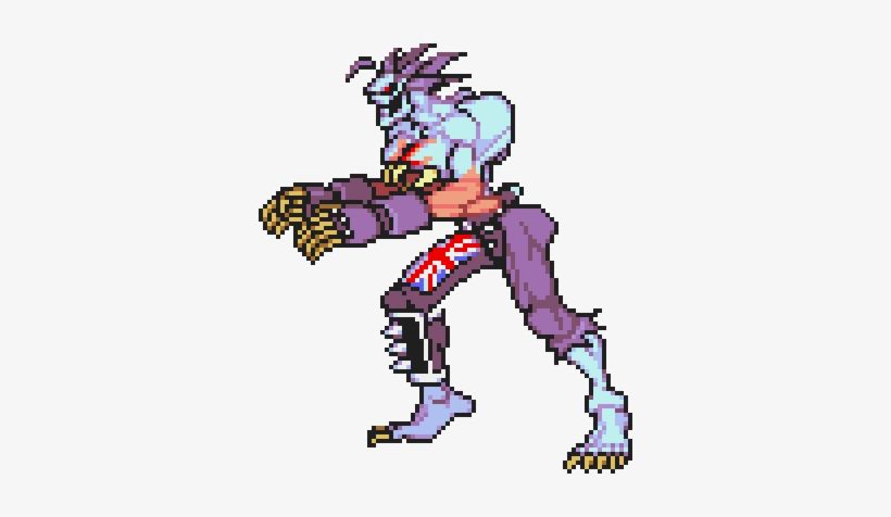 Darkstalkers Lord Raptor - Darkstalkers Lord Raptor Sprite Transparent ...