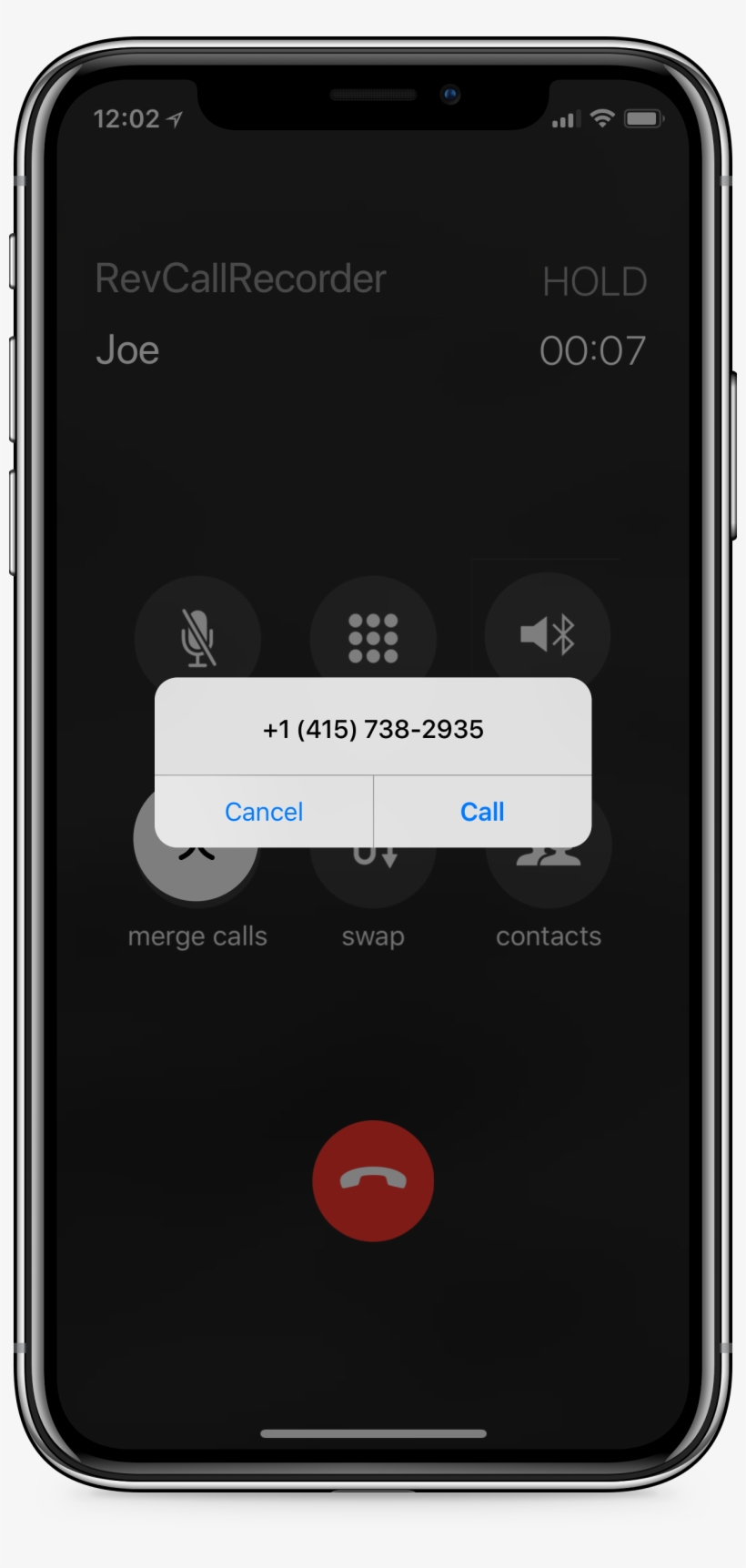 Iphone Using Rev Call Recorder App To Record A Call - Rev.com ...