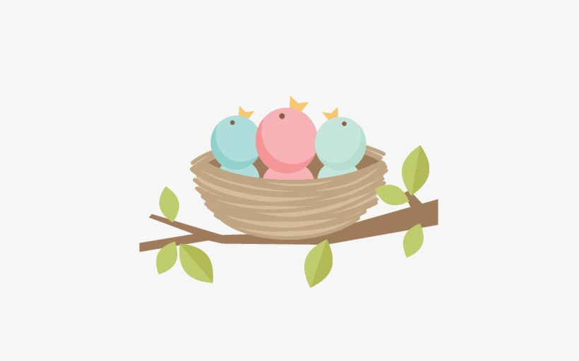 Cute Nest Clip Art