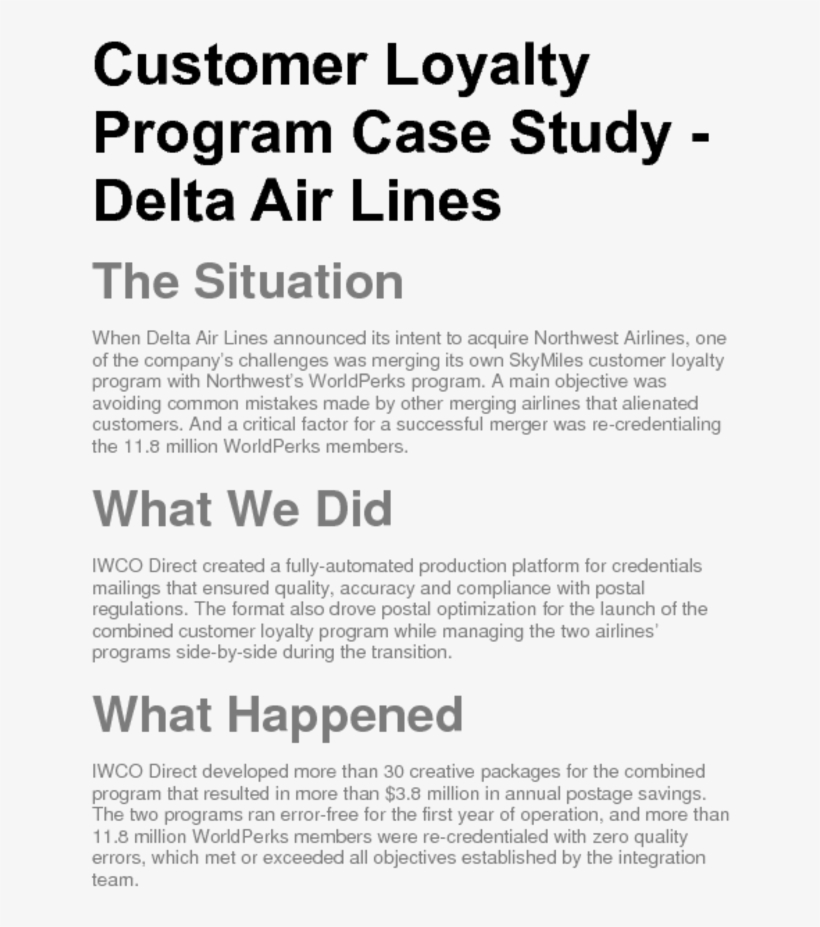 Customer Loyalty Program Case Study - Loyalty Program Transparent PNG ...