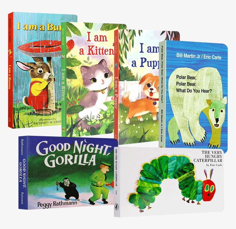 English Original Picture Book The Very Hungry Caterpillar - Very Hungry ...