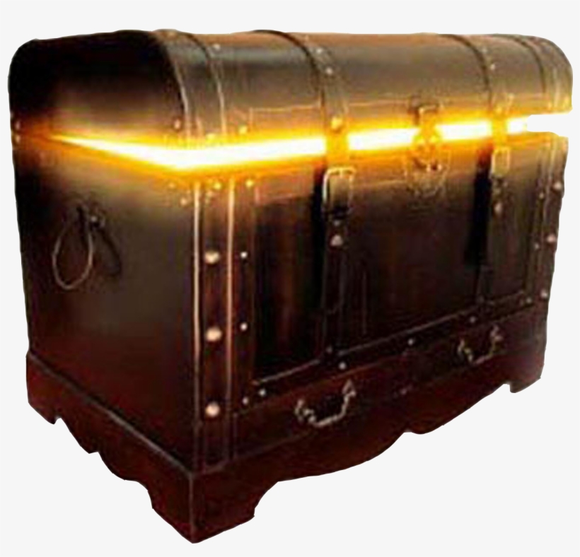 Tink`s Trunk Treasure Chest - Glowing Treasure Chest Png Transparent ...