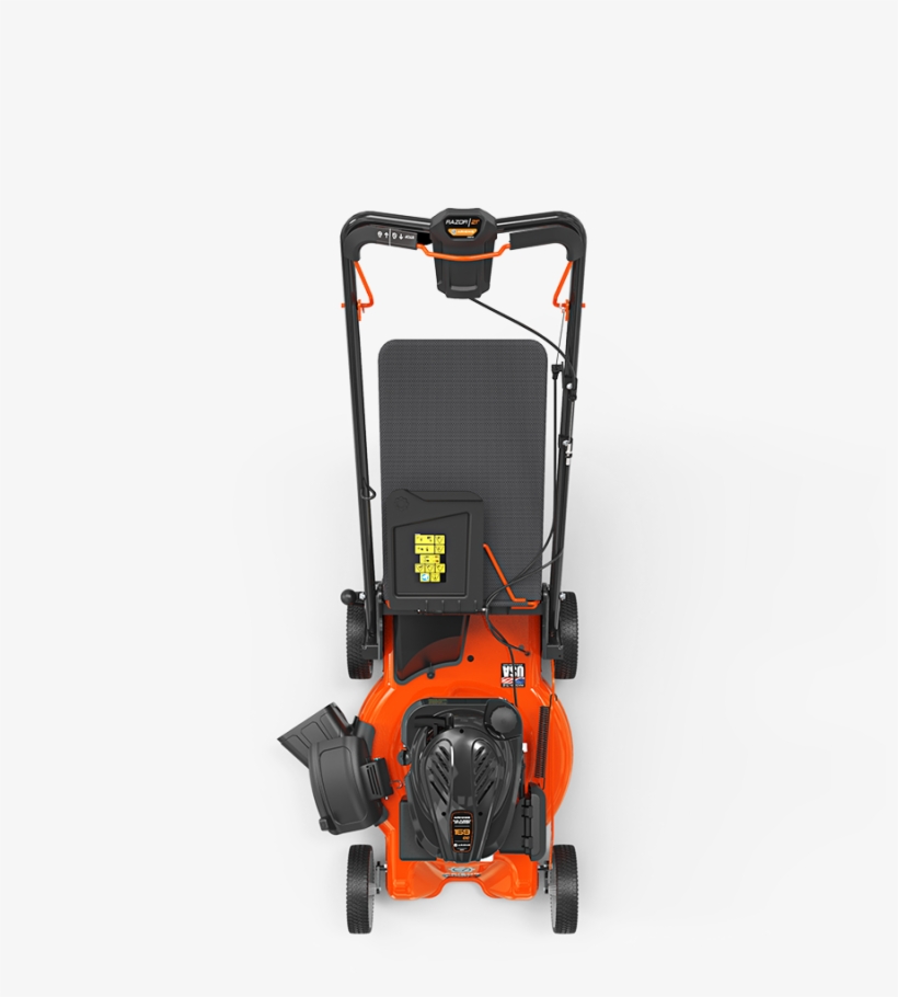 Front 3/4 - Push Lawn Mower Top View Transparent PNG - 900x968 - Free ...