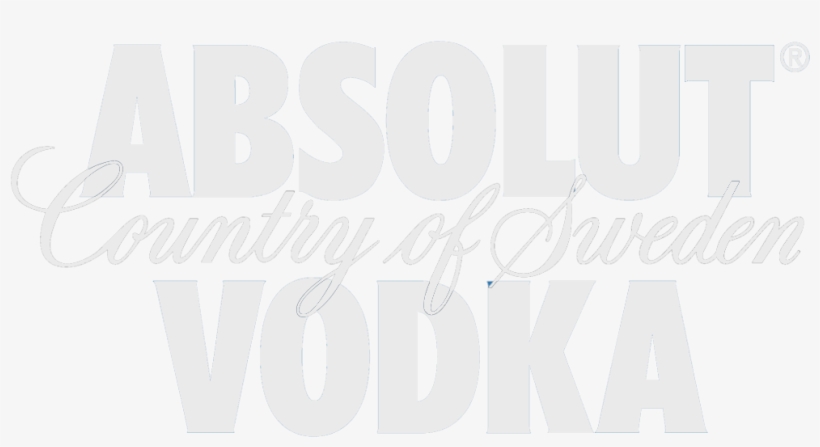 Download Absolut Vodka Logo White - HD Transparent PNG - NicePNG.com