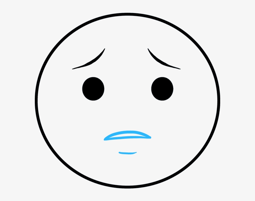 How To Draw Crying Emoji - Drawing Transparent PNG - 680x678 - Free ...