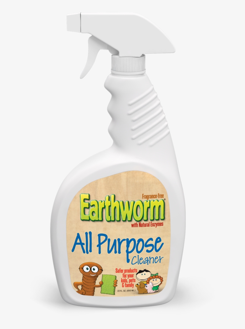 Download Clean Earth Brands Earthworm All-purpose Multi Surface - HD ...