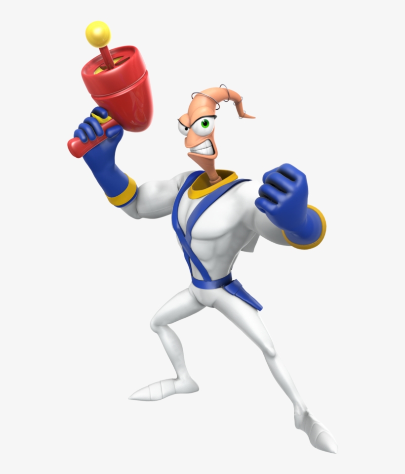 Earthworm Jim Render By Nibroc Rock-daci59o - Earthworm Jim Png ...