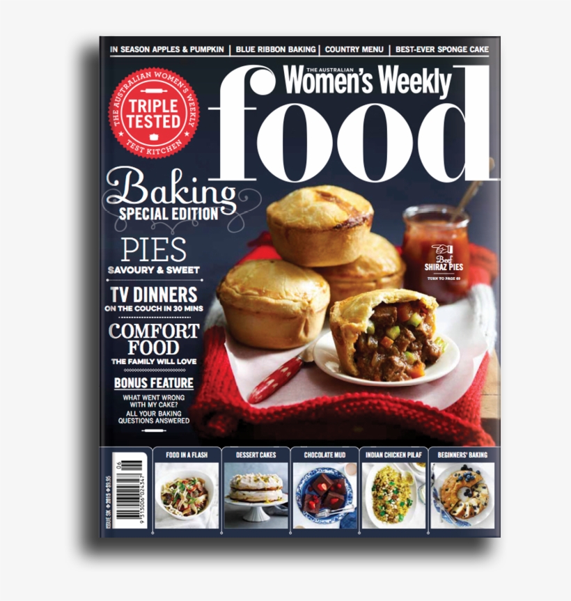 June Big Baking Issue - Food Magazine Covers Transparent PNG - 720x864 ...