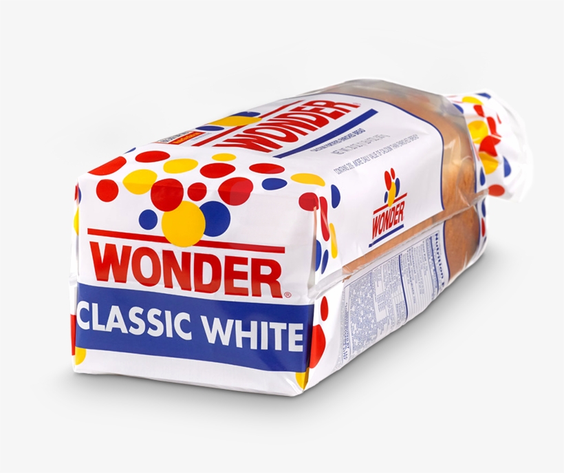 Wonder Classic White Bread - 20 Oz Loaf Transparent PNG - 736x607 ...