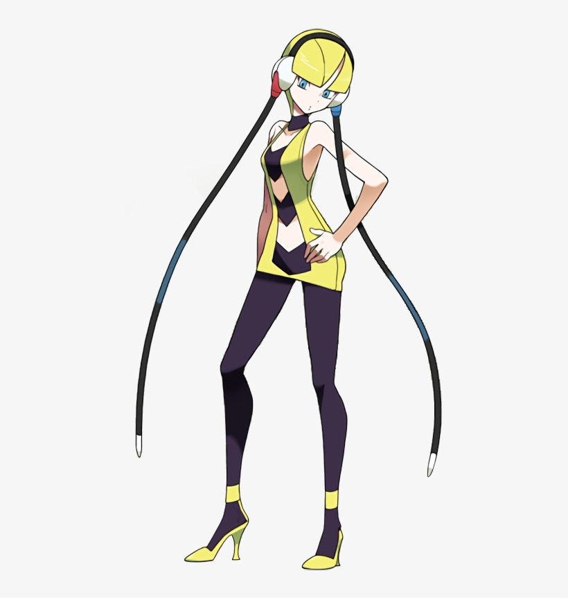 Black White Elesa - Elesa Pokemon Transparent PNG - 472x782 - Free ...