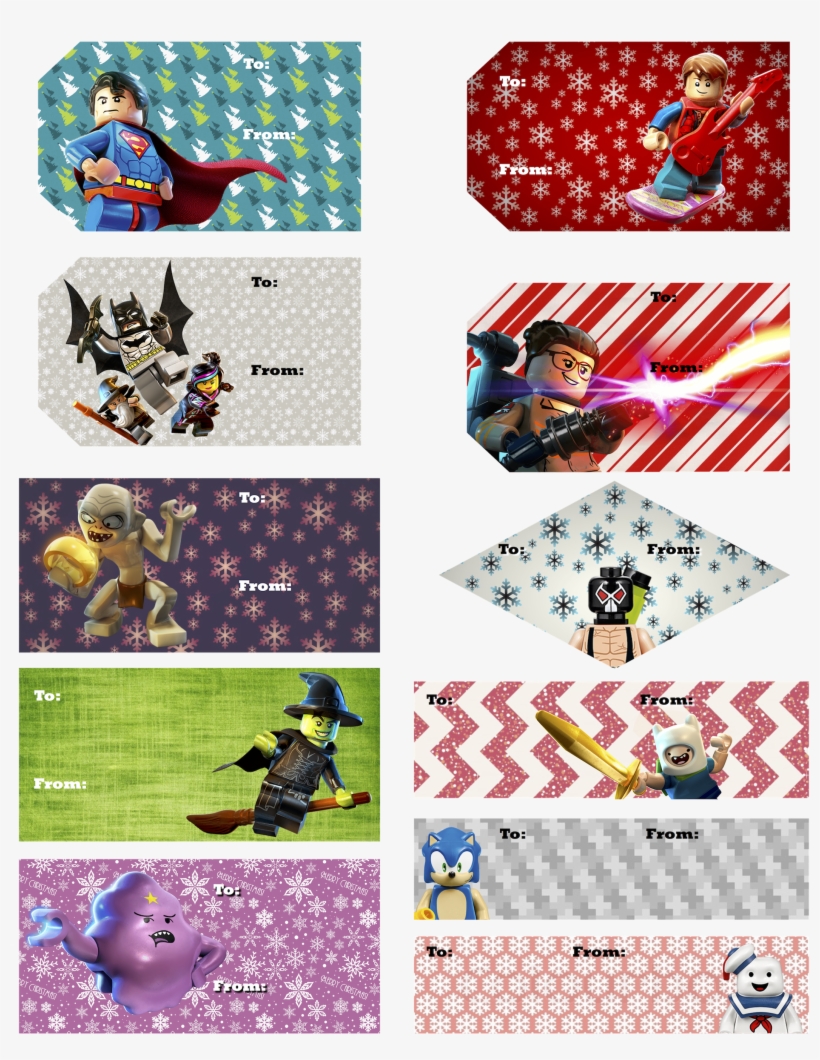 Lego Dimensions Gift Tags - Lego Dimensions - Starter Pack (71170 ...