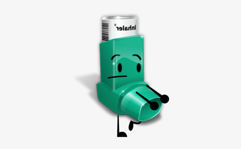 Asthma Inhaler 7 - Cartoon Transparent PNG - 403x447 - Free Download on ...
