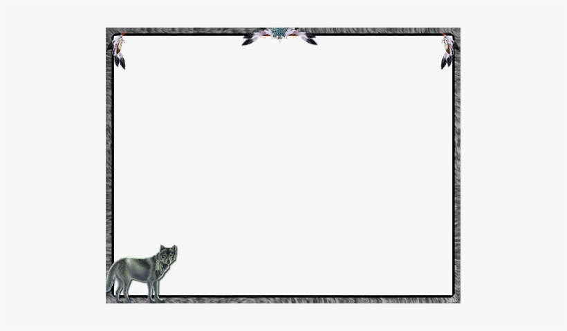 Native-wolf - Wolf Frame Png Transparent PNG - 513x400 - Free Download ...