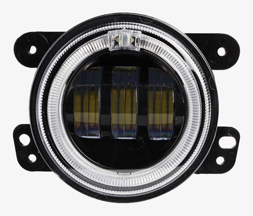 Ipex 4" Jk Fog Light W Halo/turn Signal And Evil Eye - Xprite 4" 60w ...