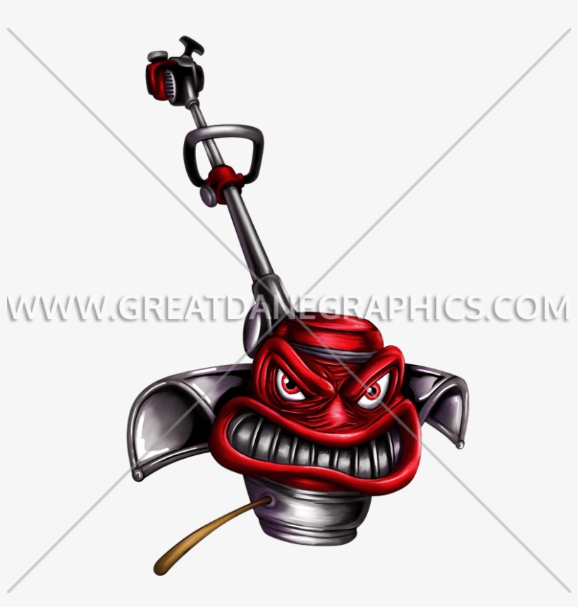 Angry Weed Eater - Angry Lawn Mower Cartoon Transparent PNG - 825x825 ...