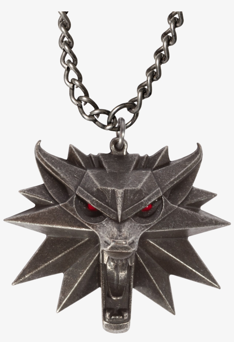 The Witcher - Witcher Wolf Led Medallion Transparent PNG - 1063x1500 ...