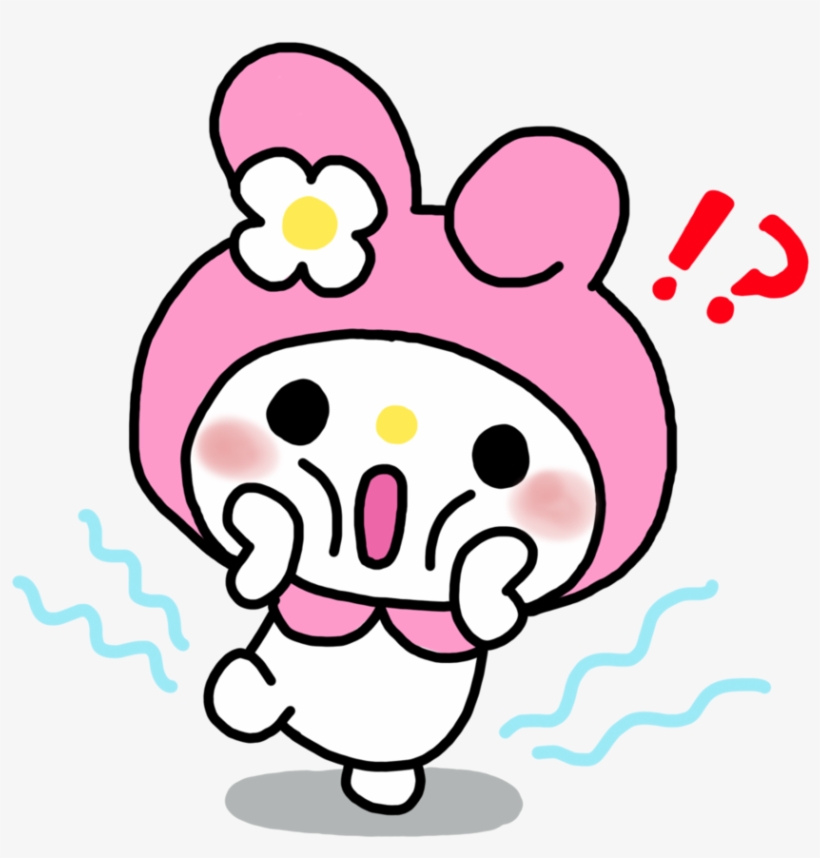 My Melody Sticker Png Transparent PNG - 894x894 - Free Download on NicePNG
