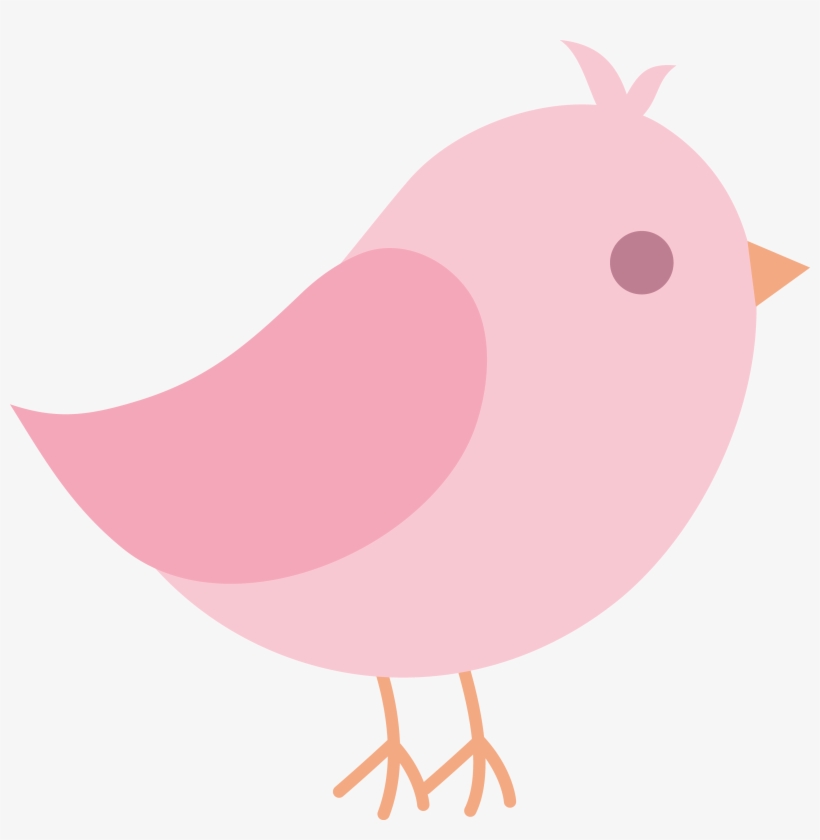 Pink Love Bird Clip Art - Cute Blue Bird Clipart Transparent PNG ...