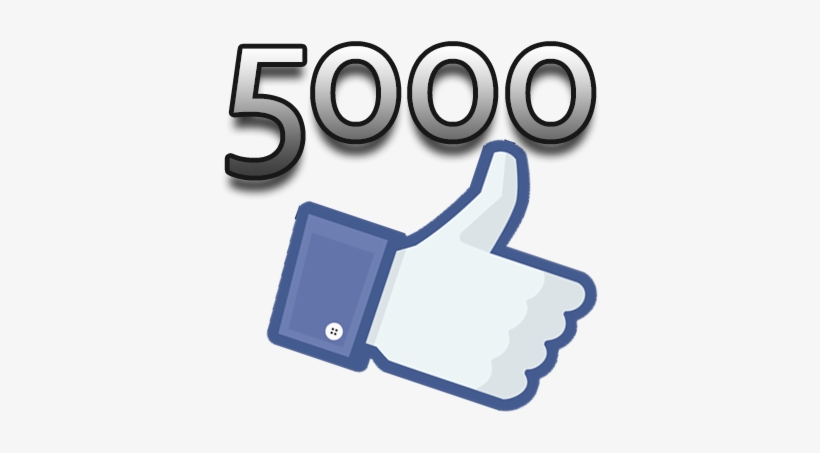 5000 Facebook Page Likes - Facebook Transparent PNG - 540x540 - Free ...