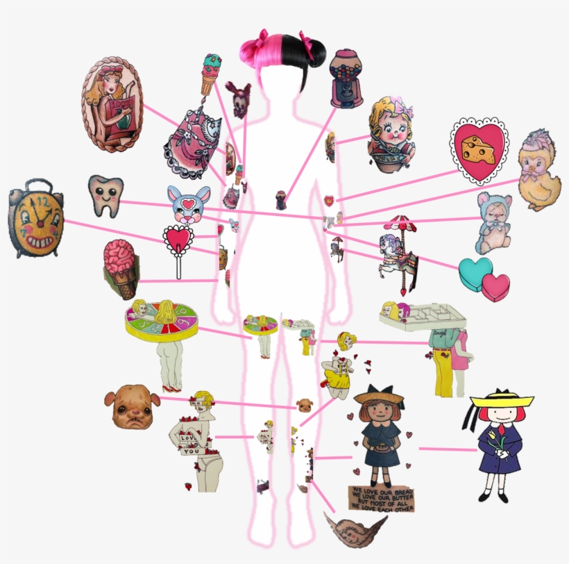 All Tattos 3 - Madeline Cartoon Transparent PNG - 1254x1187 - Free ...