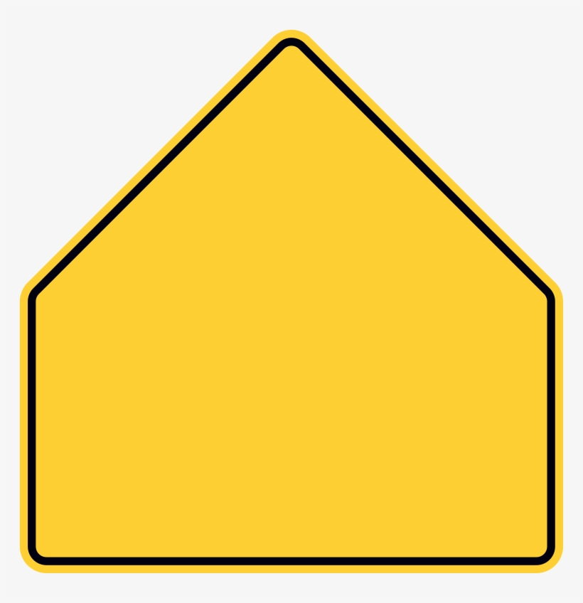 Pentagon Warning Sign - Black Pentagon Sign Transparent PNG - 768x768 ...