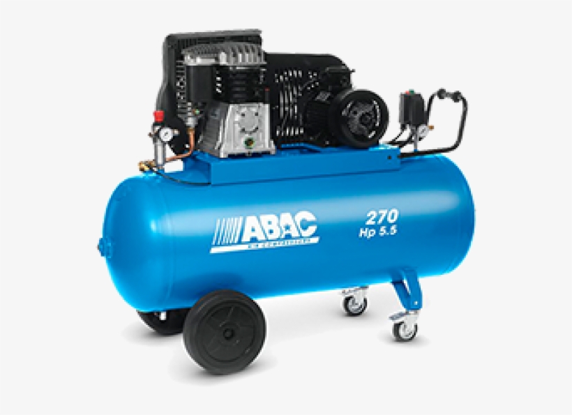 Air Compressor, - Compresseur Abac 270 Litres Transparent PNG ...