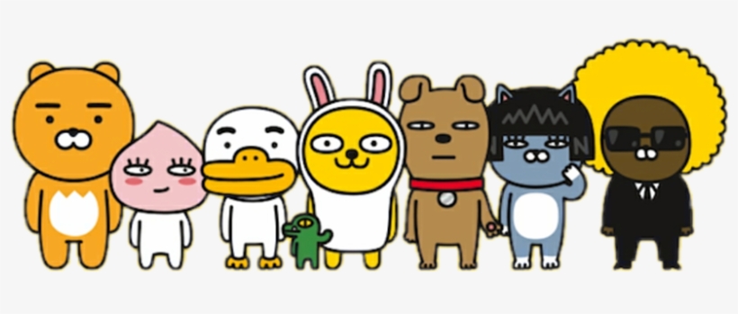 Kakao Friends Kakaofriends Cute Muzi Con Ryan Apeach - Face Shop X ...