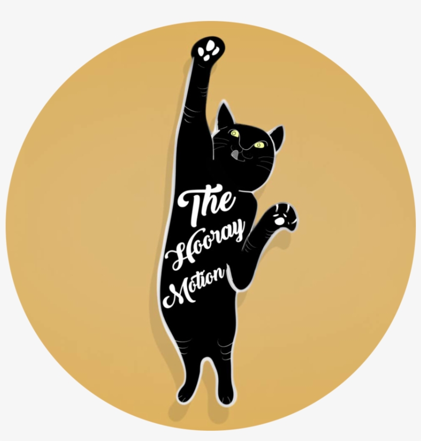 The Hooray Cat - Silhouette Transparent PNG - 1920x1080 - Free Download ...