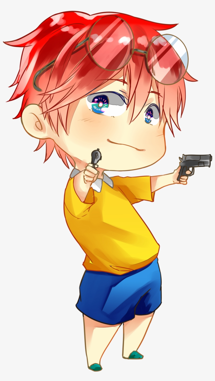 Biohazard Clipart Gamer Pencil And In Color Biohazard - Red Haired Boy ...