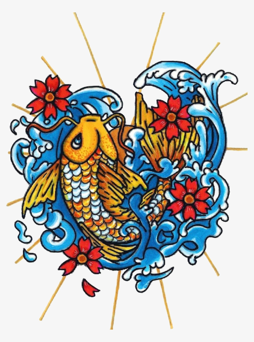 Ed Hardy Koi Fish Wallpaper