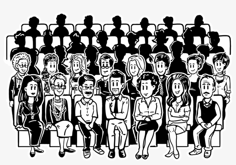 Audience Drawing At Getdrawings - Audience Drawing Easy Transparent PNG ...