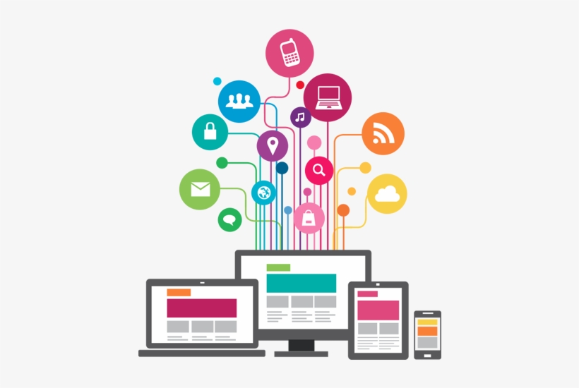 Digital-marketing Techniques - Digital Solutions Transparent PNG ...