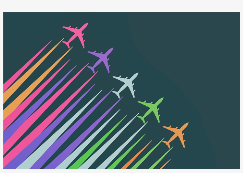 Color Trails - Icanvas Color Trails Art By 08 Left Canvas Art Wall ...