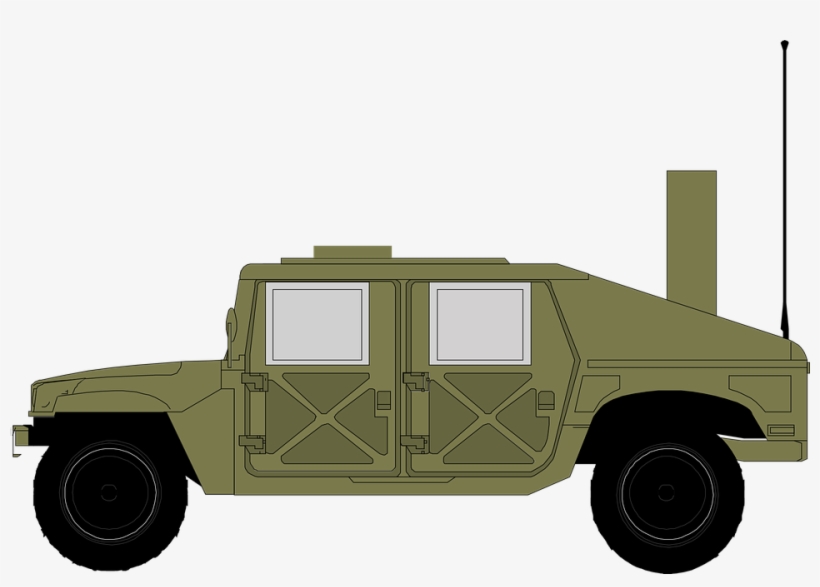 Drawn Tank Humvee Military - Humvee Clipart Transparent PNG - 960x641 ...
